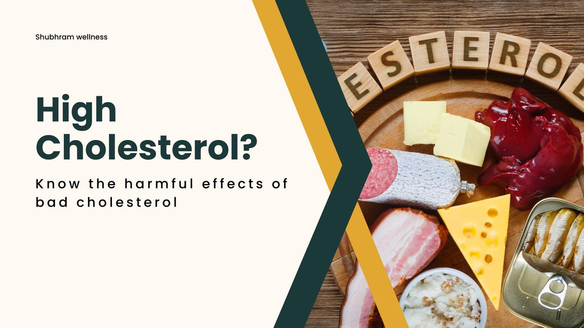 Adverse effects of higher cholesterol levels – Shubhram Health & Wellness